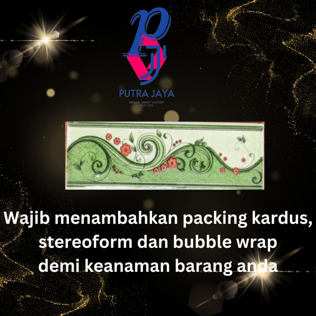 Jual Lis Keramik Dinding Rumah / Teras / Dapur 7x20cm (Regina Green) | Shopee Indonesia