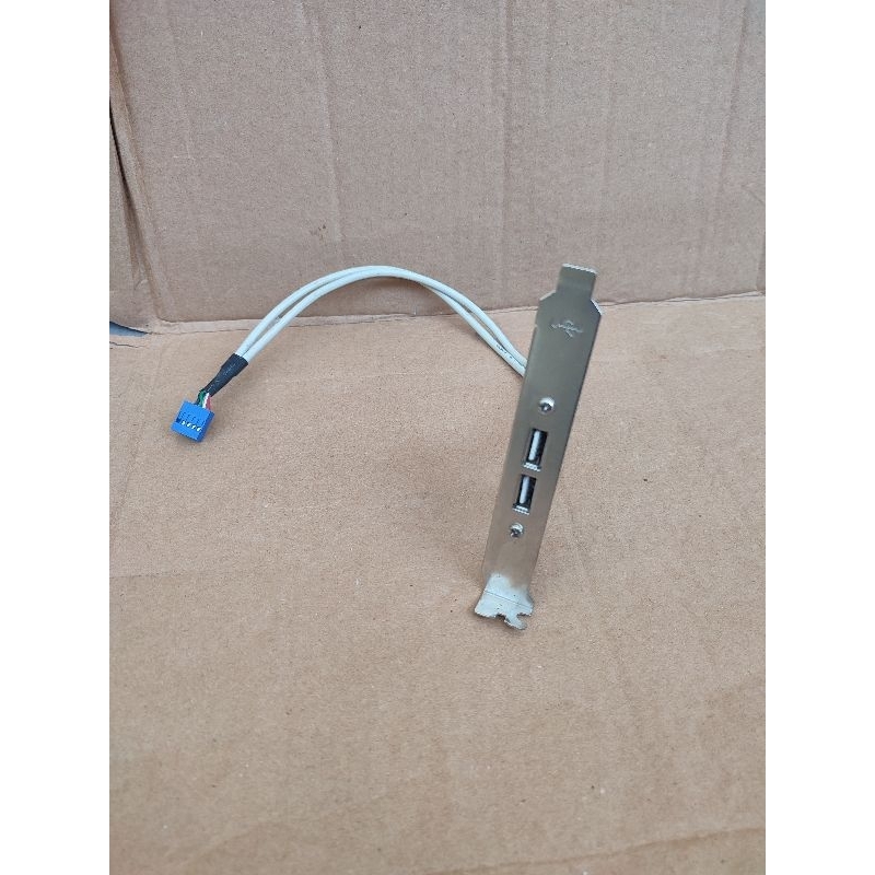Jual USB Tambahan 2 Port Untuk Casing PC ke pin usb motherboard ...