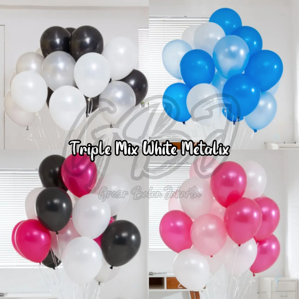 Jual [PAKET MINI] - Triple Mix White - Mini Set (30pcs) | Shopee Indonesia