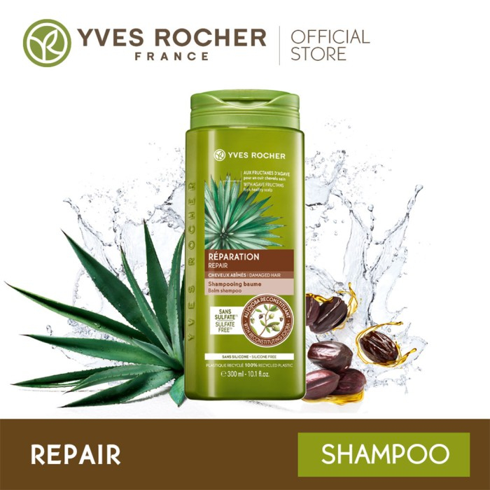 Jual Yves Rocher Repair Shampoo - 300 ml | Shopee Indonesia