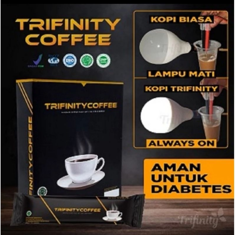 Jual Trifinity Coffee Kopi Stamina 1 Dus isi 10 Sachet | Shopee Indonesia