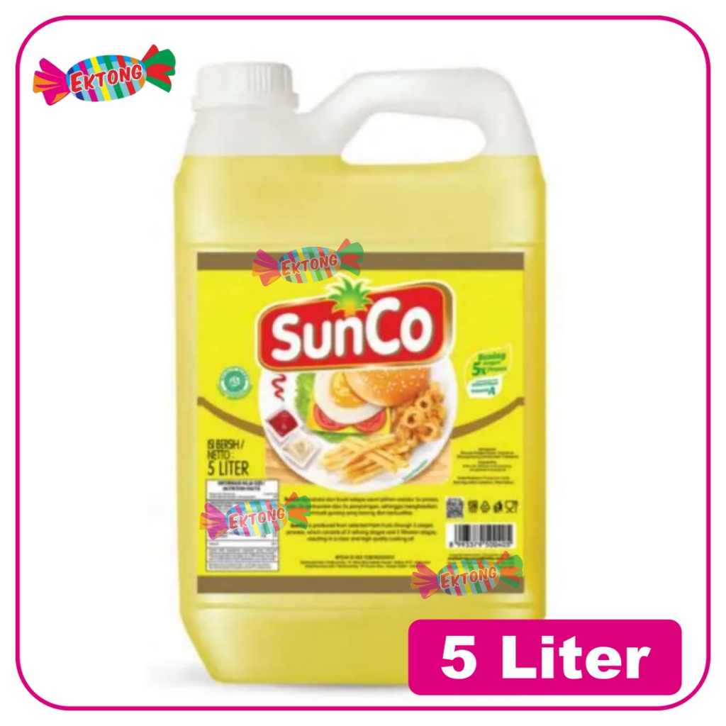 Jual SUNCO 5 Liter JERGEN Minyak Goreng | Shopee Indonesia