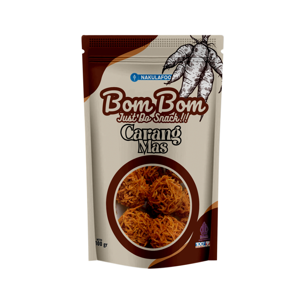 Jual Nakula Food Snack Bombom carang mas 100 gram | Shopee Indonesia