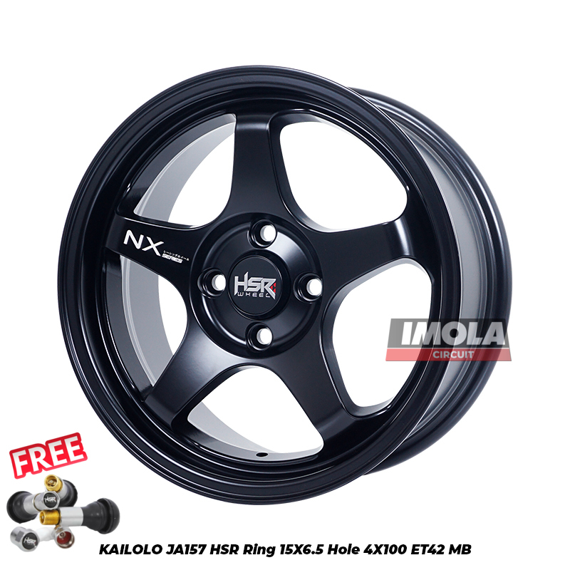 Jual Velg HSR Ring 15 Velg Mobil HSR KAILOLO JA157 R15 Lebar 6,5 Brio Agya Ayla Calya Sigra ...