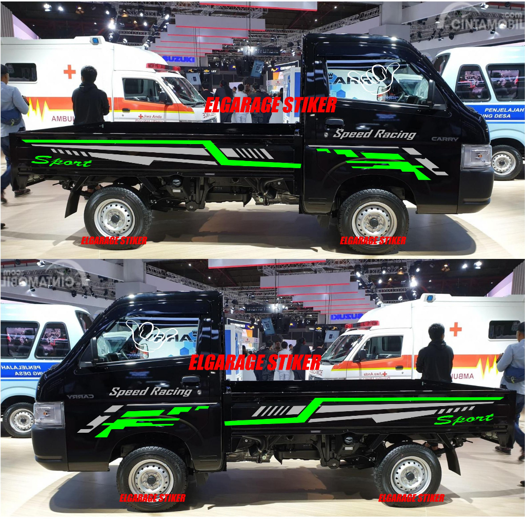 Jual Stiker mobil pickup carry stiker cutting variasi mobil carry ...