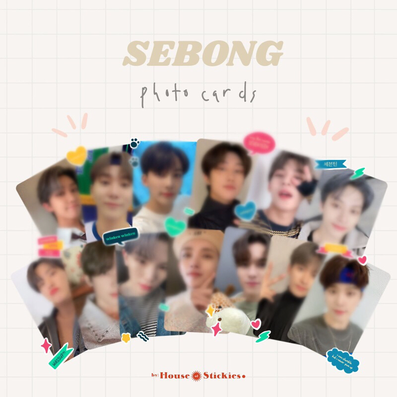 Jual Sebong Unofficial Photocard (Boyfie Selca Ed.) | Shopee Indonesia