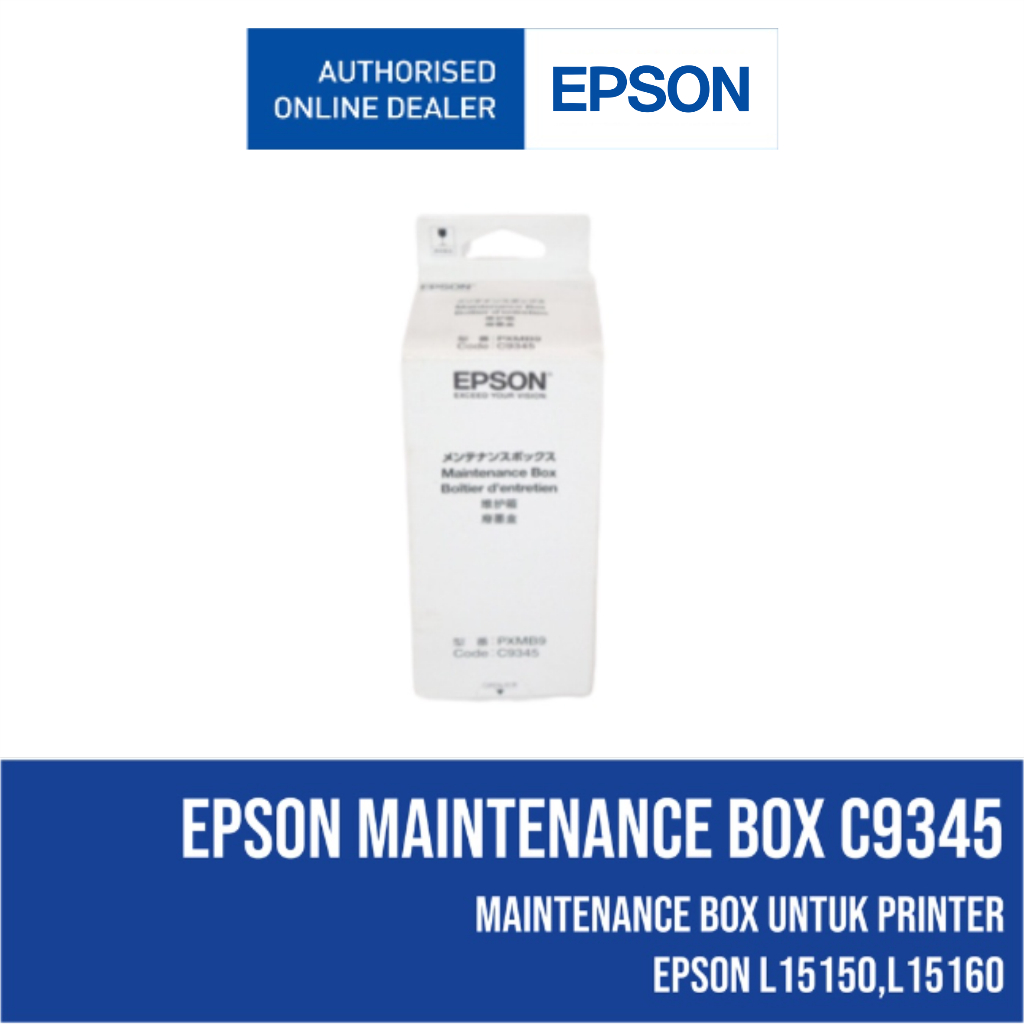Jual Epson Maintenance box C9345 For Epson L15150 L15160 M15140 | Shopee Indonesia