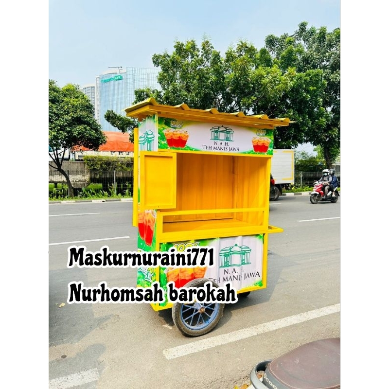 Jual GEROBAK ES TEH SOLO , GEROBAK TEH SOLO | Shopee Indonesia