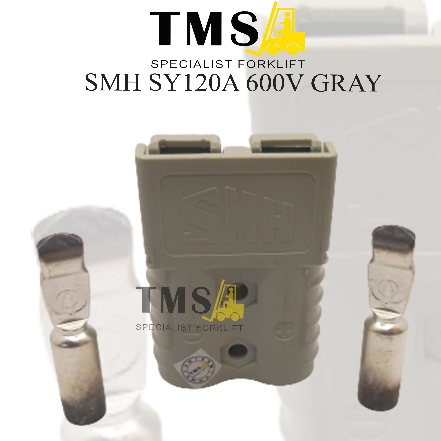 Jual Plug Battery Connection SMH SY 120A 600V Gray Forklift Charger ...