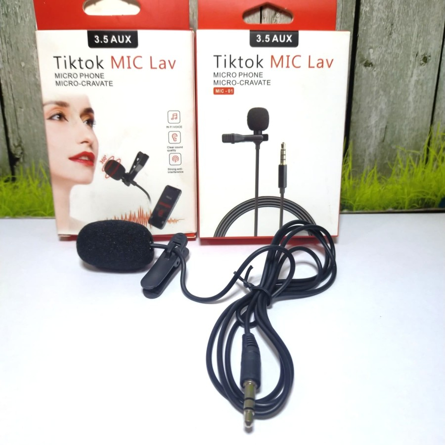 Jual BEST ACC - MIC VLOG CLIP ON MICROPHONE MICROFON KLIP SMULE SING ...