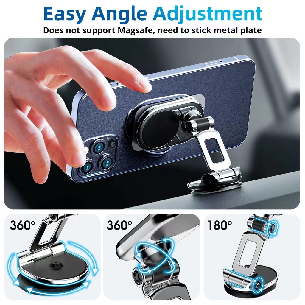 Jual Holder Handphone Magnetik Dapat Berputar 360 Derajat Untuk Mobil ...