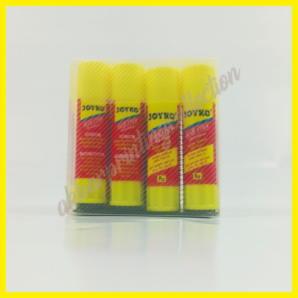 Jual JOYKO GLUESTICK LEM STIK 8 GRAM LEM STIK KERTAS LEM BATANGAN ...