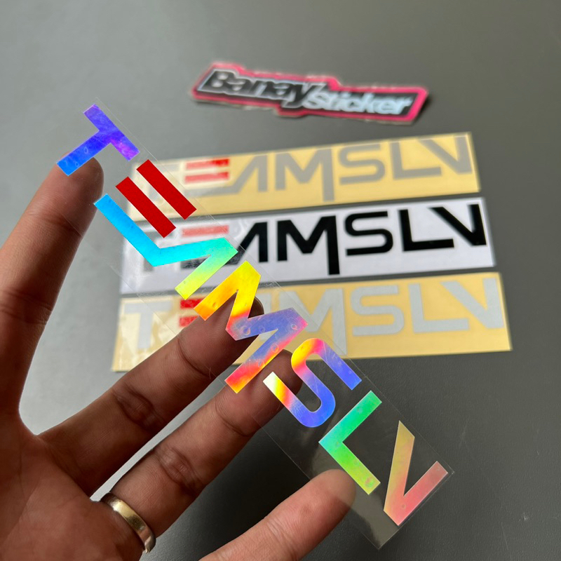 Jual Stiker Sticker TEAMSLV cutting | Shopee Indonesia