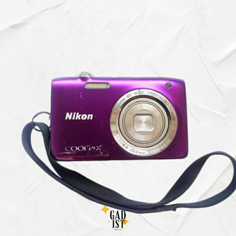 Jual DIGICAM NIKON S2900 silver NORMAL SECOND | Shopee Indonesia