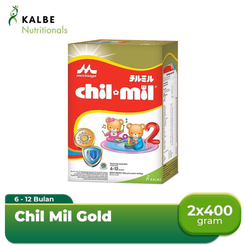 Jual Morinaga Chil Mil Gold 6 - 12 bulan (isi 1 pack 400gram) | Shopee ...