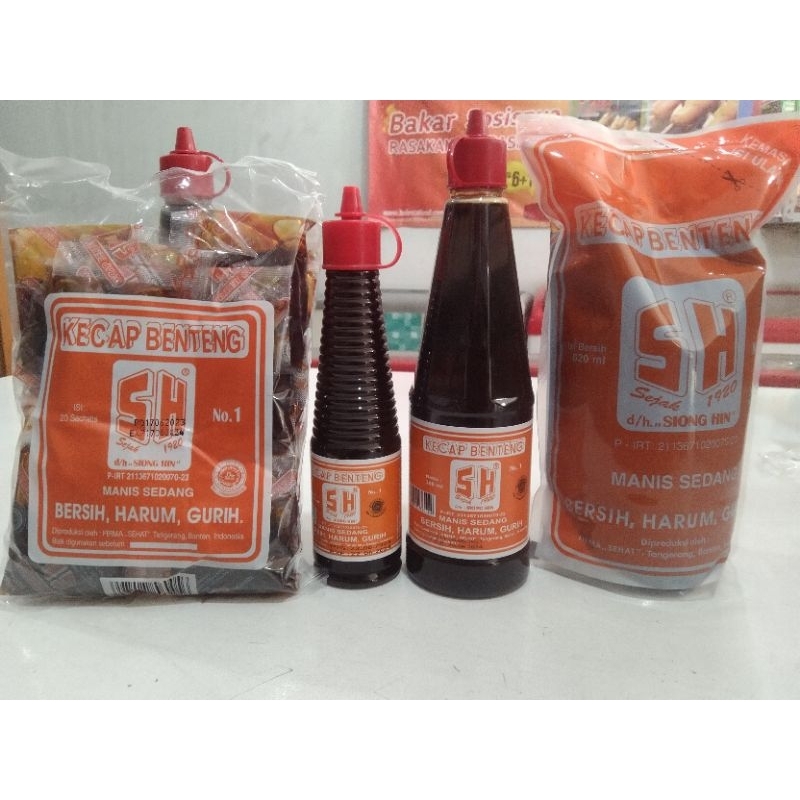 Jual KECAP SH 140ml , 300ml , 620ml ,sachet | Shopee Indonesia