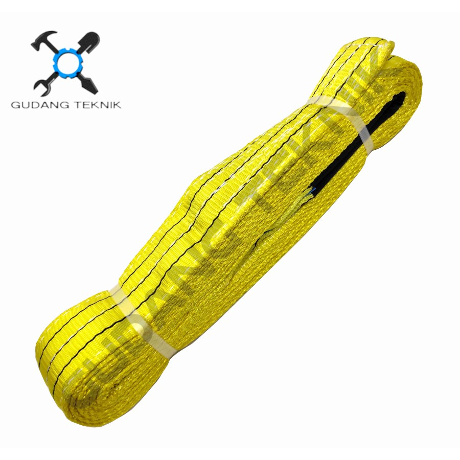 Jual Tali Webbing Sling 2T 3T x 3 Meter BENZ / Tali Angkat Barang 2 Ton ...