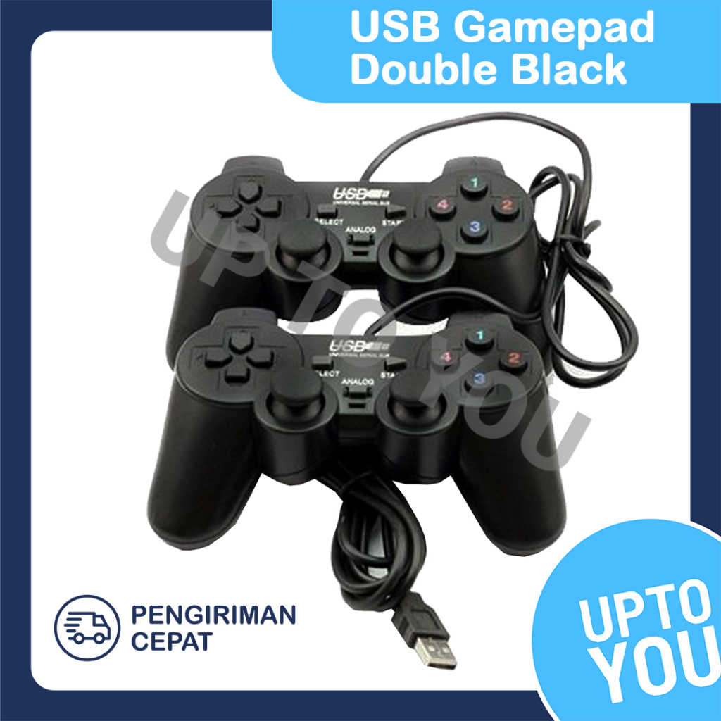 Jual Joystick Double - Game Pad Double Black | Shopee Indonesia
