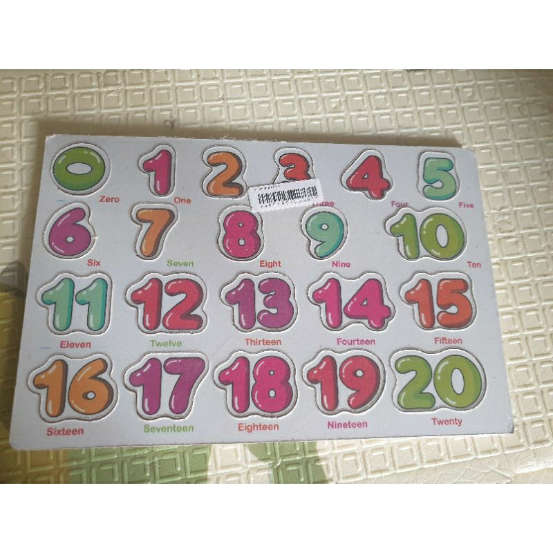 Jual Puzzle Angka Alfabet Hijaiyah | Shopee Indonesia