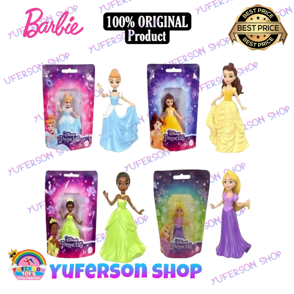 Jual Barbie Disney Princess Dancing Doll Asst HLX37 | Shopee Indonesia