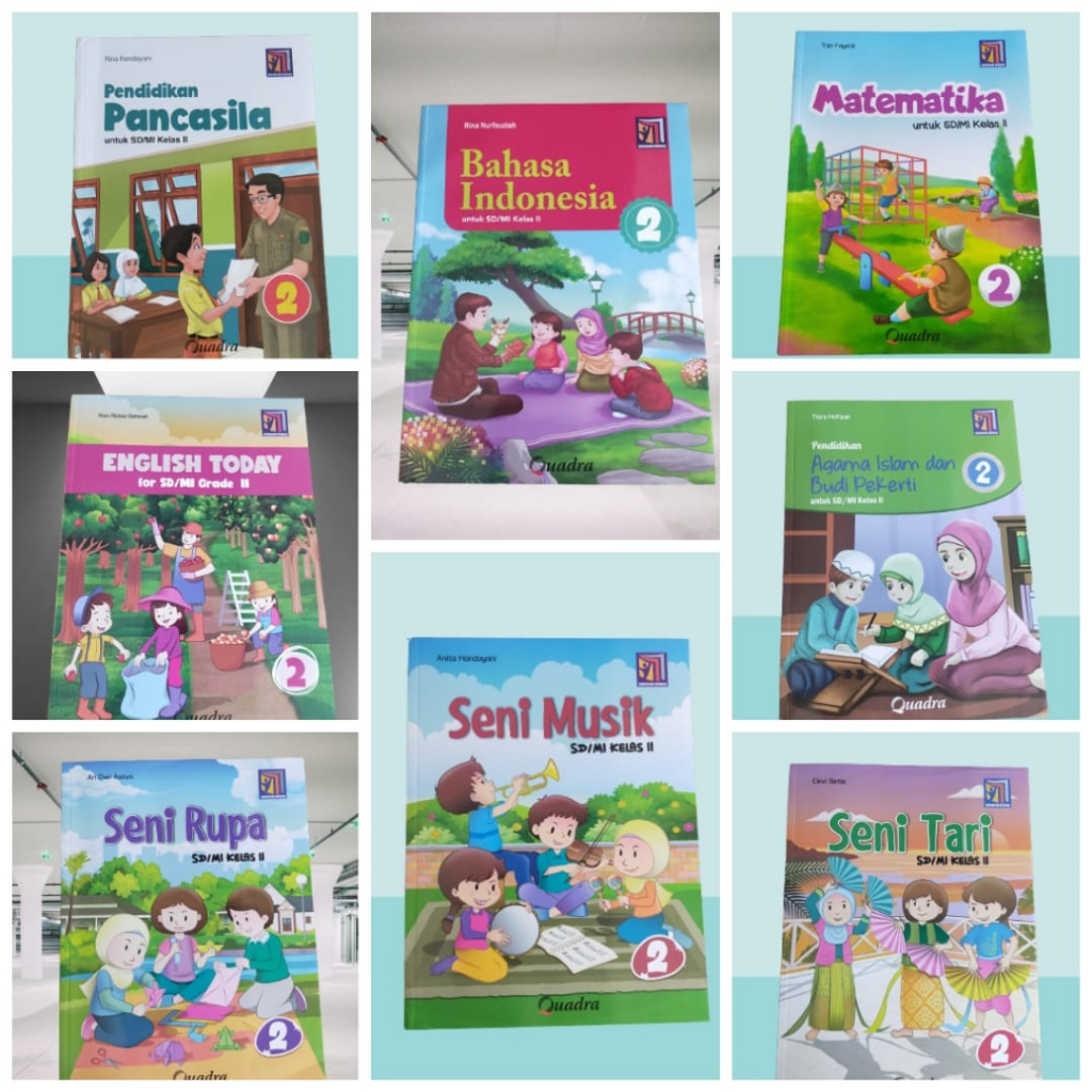 Jual ORI harga satuan buku teks kurikulum merdeka untuk SD/mi kelas 2 edisi terbaru penerbit ...
