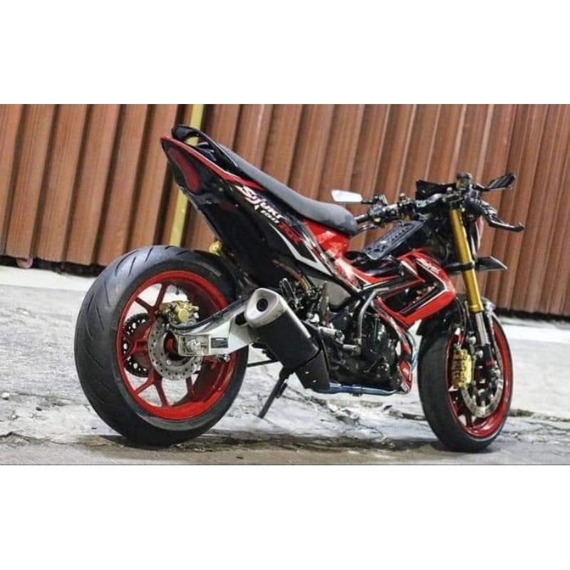 Jual swing arm custom yamaha MX king satria FU Honda Supra GTR CBR ...