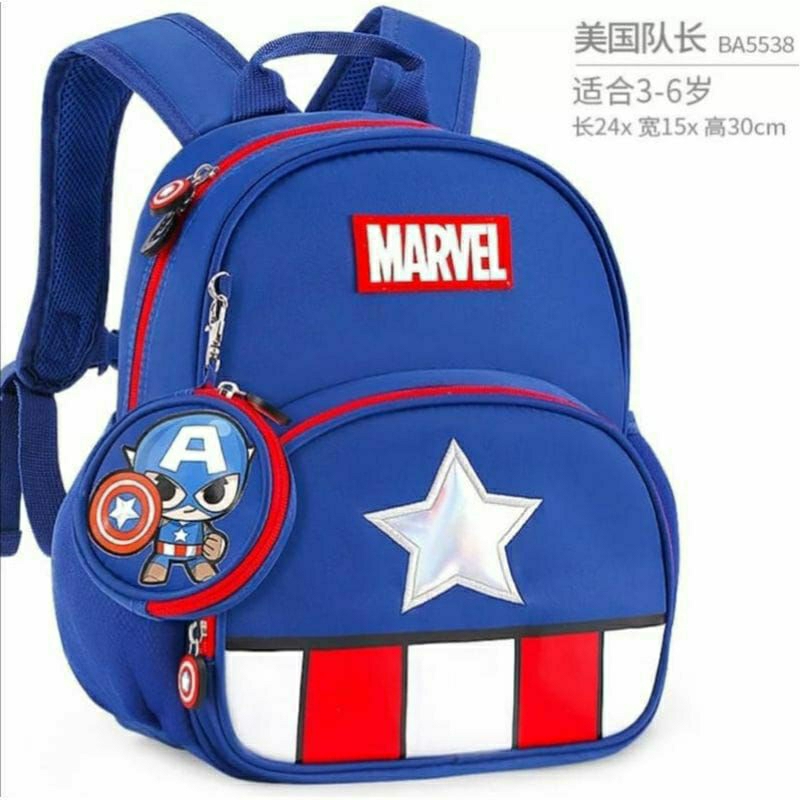 Jual Tas Ransel Anak Cowok Laki Karakter Superhero Tas Anak Sekolah TK SD | Shopee Indonesia