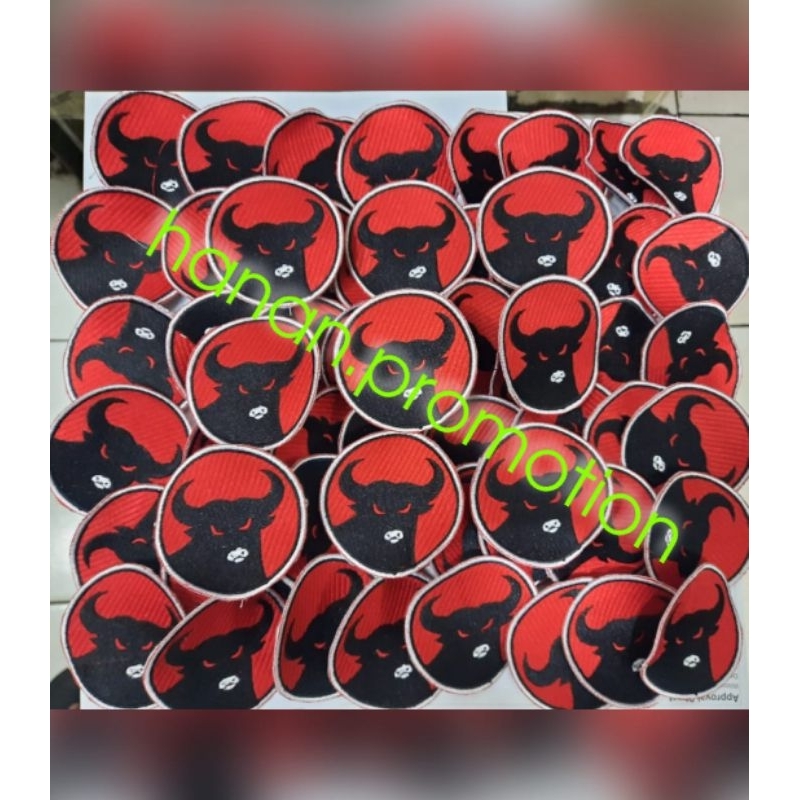 Jual BADGE PATCH LOGO PARTAI PDI PERJUANGAN BORDIR KOMPUTER | Shopee ...