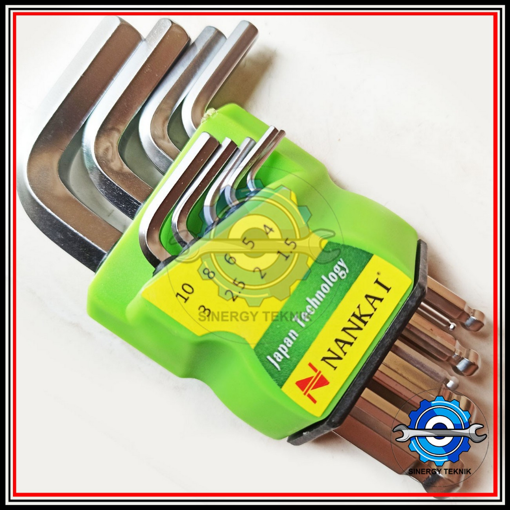 Jual PROMO NANKAI KUNCI L HEX BALLPOINT STANDART | Shopee Indonesia