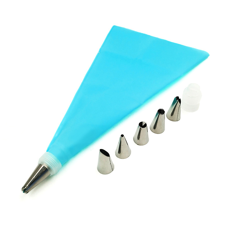 Jual (ctshop1) Piping bag silikon set nozzle spuit serbaguna penghias ...