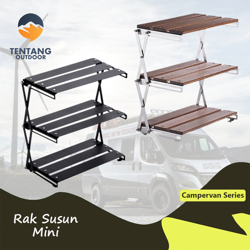 Jual Rak Susun Lipat Multifungsi Aluminium Alloy Portable Rack Camping ...