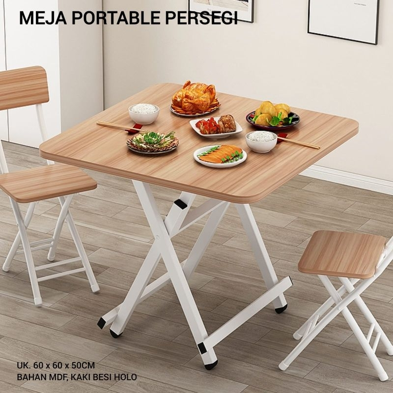 Jual DTG Meja Lipat Meja Kotak Lipat Serbaguna / Meja Komputer Meja ...