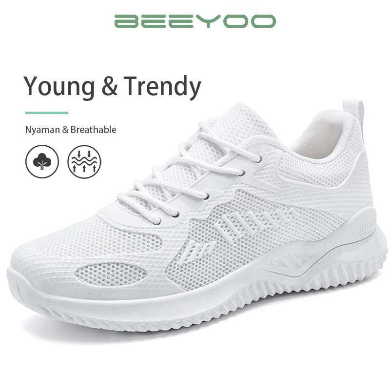 Jual Beeyoo Sepatu Ringan Wanita Casual Sport Shoes Sekolah Kets Cewek ...