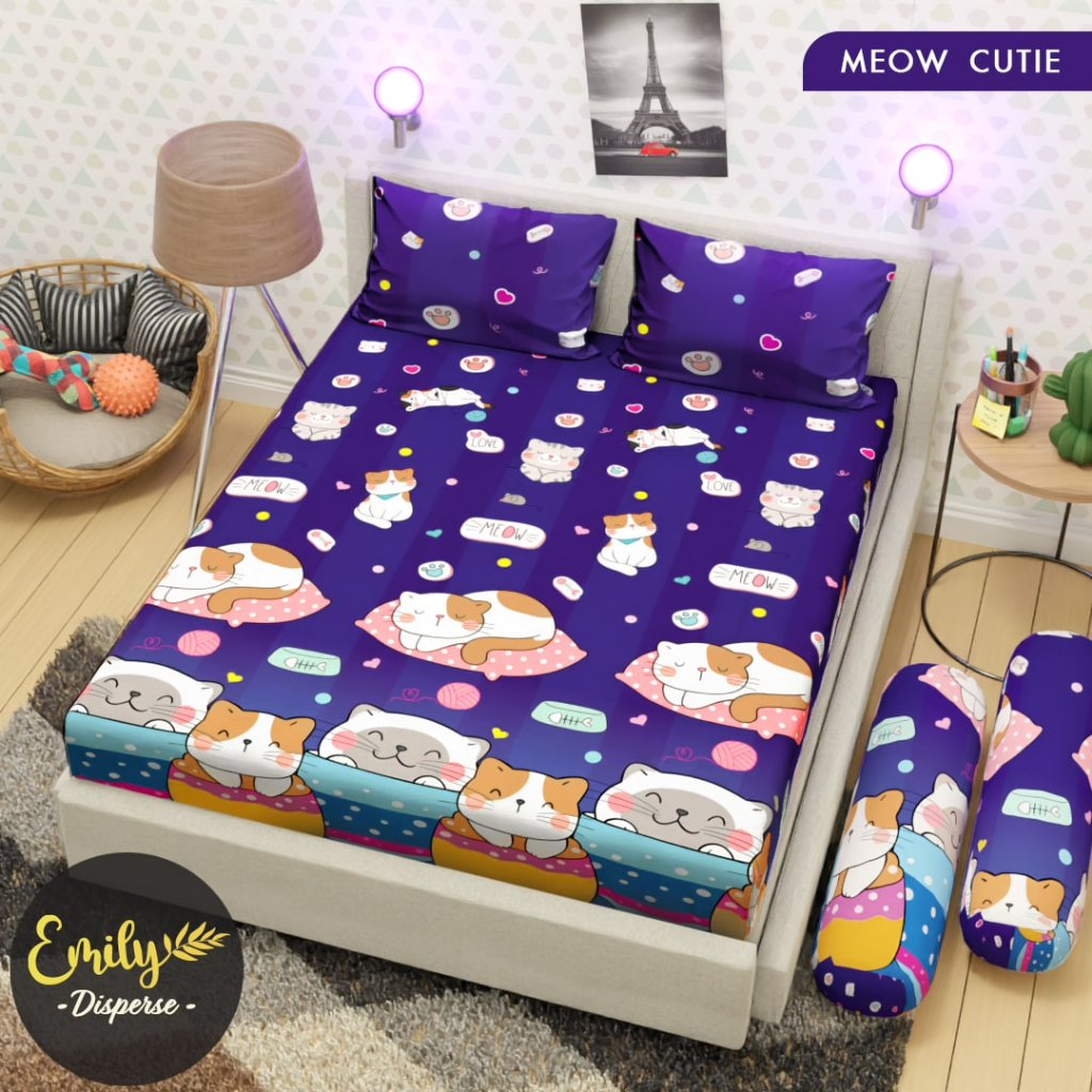 Jual SEPRAI KARAKTER MOTIF ANIMALS KARTUN BINATANG LUCU BAHAN KATUN ...