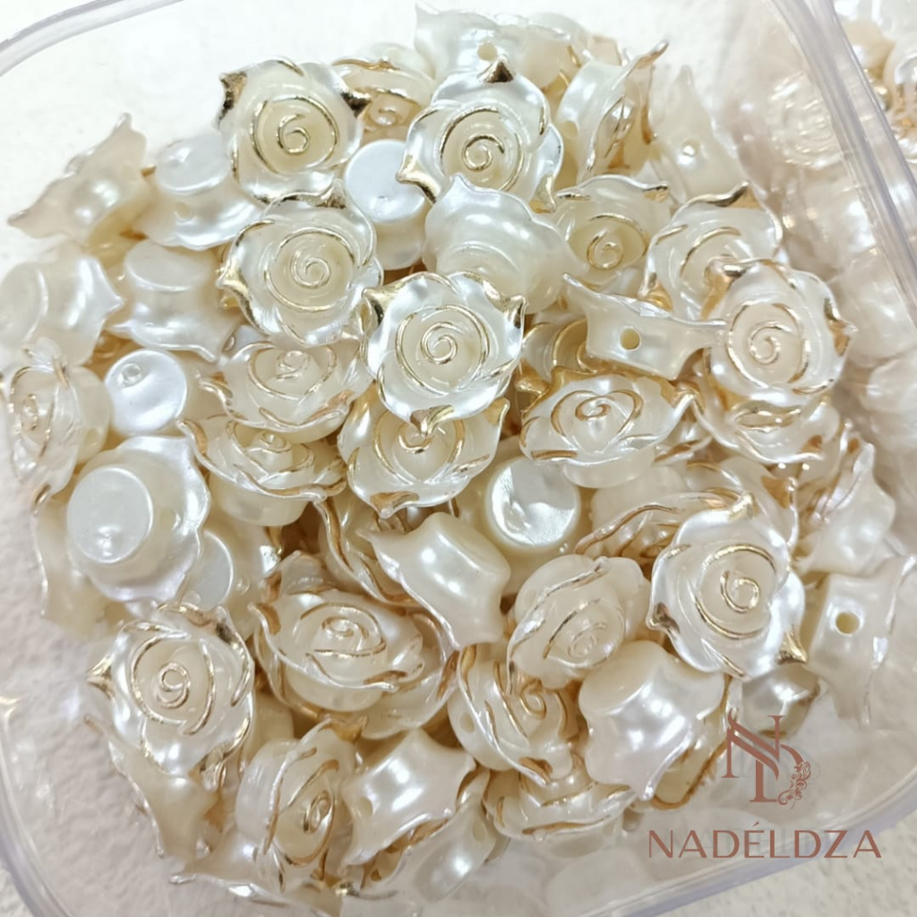 Jual Mote Mawar List Gold (25gr) | Shopee Indonesia