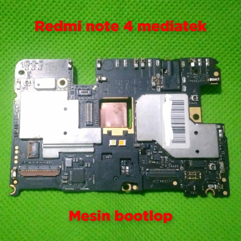 Jual mesin xiaomi redmi note 4 mediatek nikel bootlop | Shopee Indonesia
