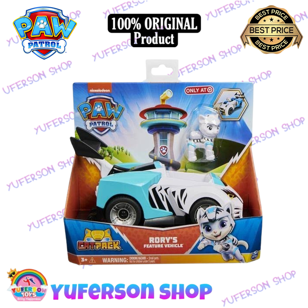 Jual PAW Patrol Cat Pack Rory's Feature Vehicle | Shopee Indonesia