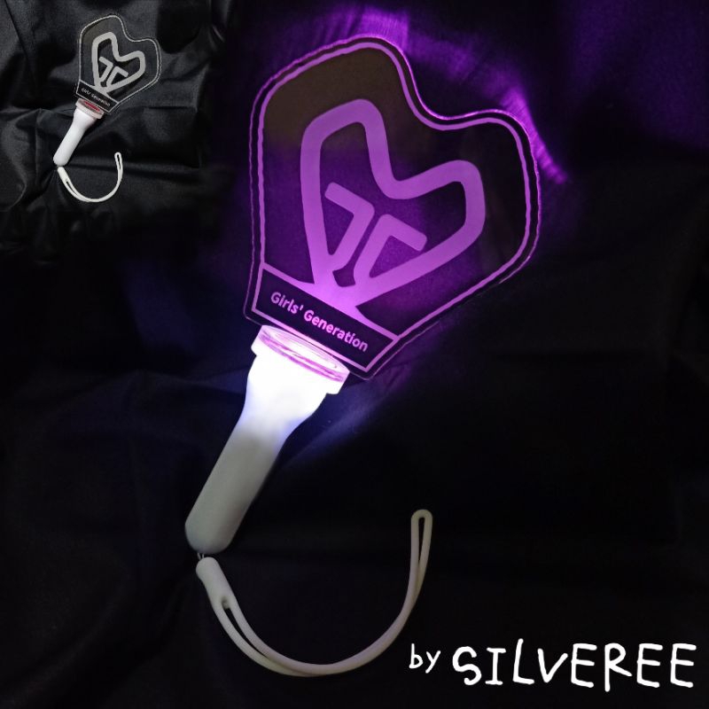 Jual [BACA DESC] Lightstick SNSD / GIRLS GENERATION Fanmade by SILVEREE ...