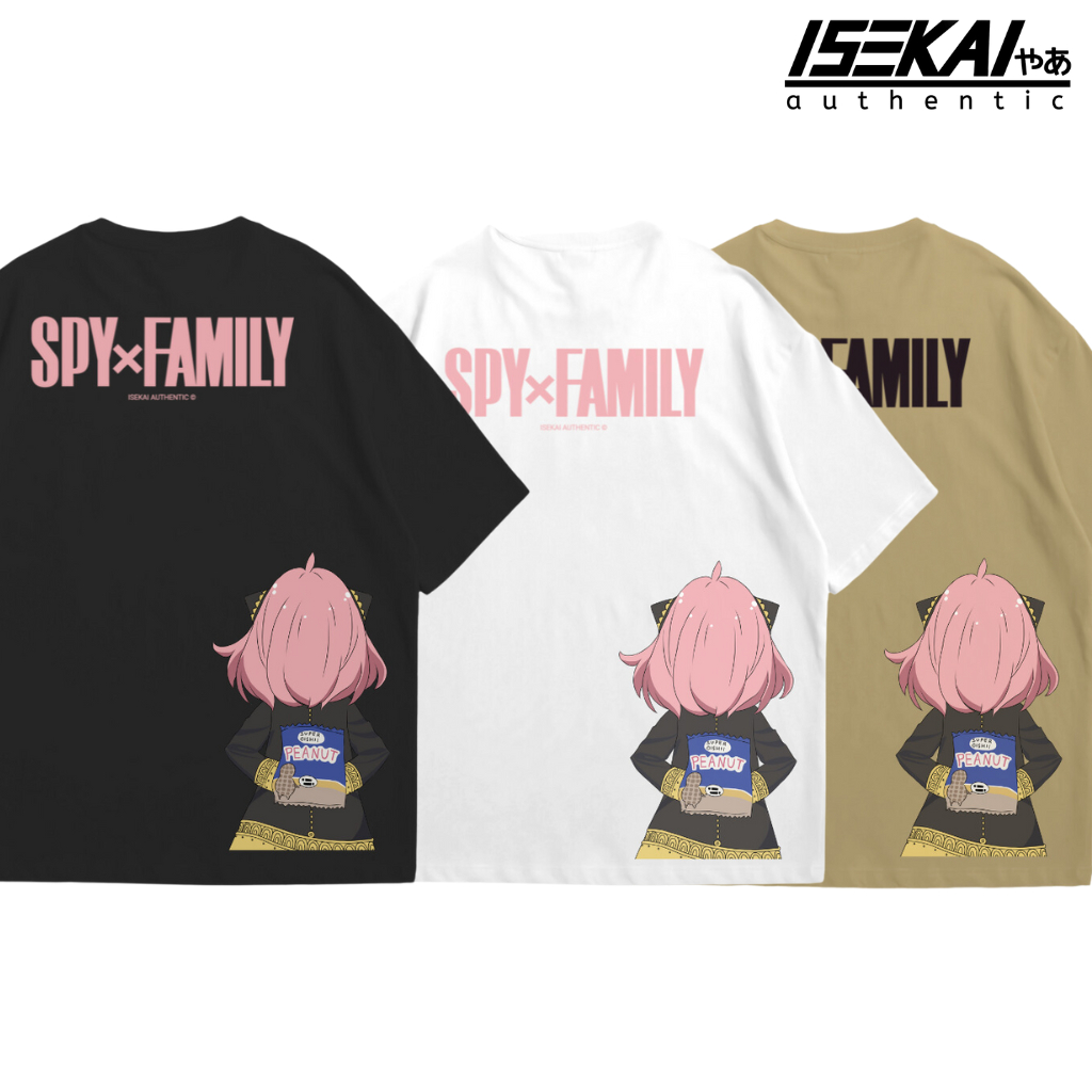 Jual Baju Kaos Anime Spy X Family Oversized - Isekai Authentic waku ... Jual Baju Kaos Anime Spy X Family Oversized - Isekai Authentic waku ...