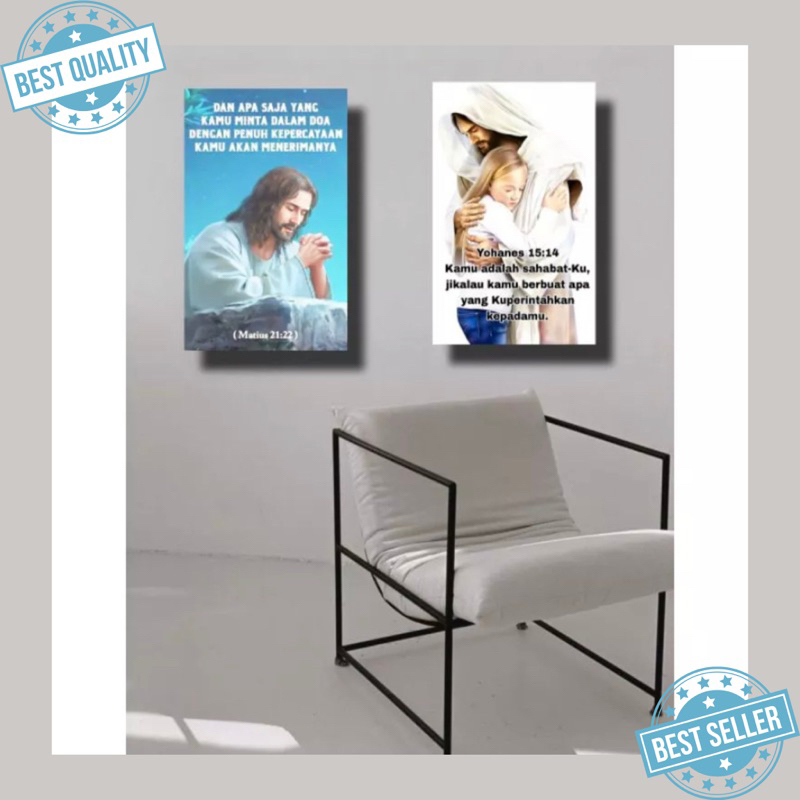Jual Hiasan dinding Poster kayu Firman Tuhan | Shopee Indonesia