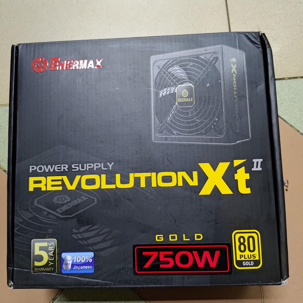 Jual Enermax 750W Gold 750 W Modular Revolution XT ii 2 80 Plus PSU ...