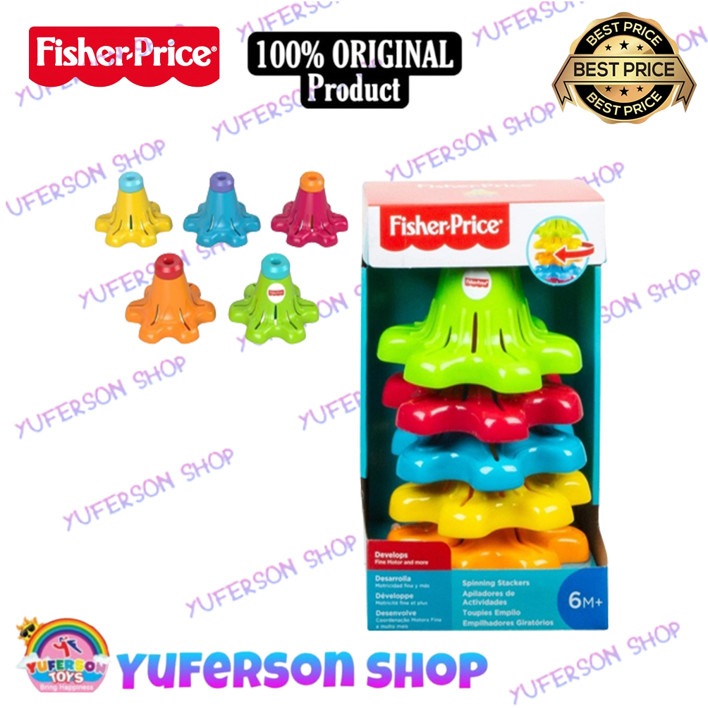 Jual FISHER PRICE SPINNING STACKERS ORIGINAL | Shopee Indonesia