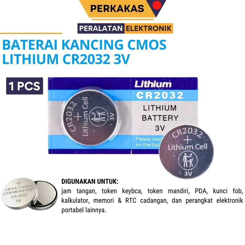 Jual New !! Baterai cmos/Cmos CR 2032 SONY batere timbangan/scale ...