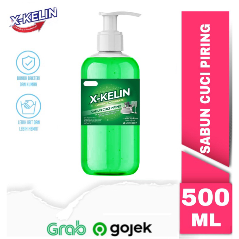 Jual Sabun Cuci Piring X-KELIN aroma Jeruk 500ML | Shopee Indonesia