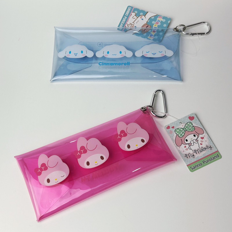 Jual Pouch Mika Transparant My Melody Cinnamoroll Sanrio | Shopee Indonesia
