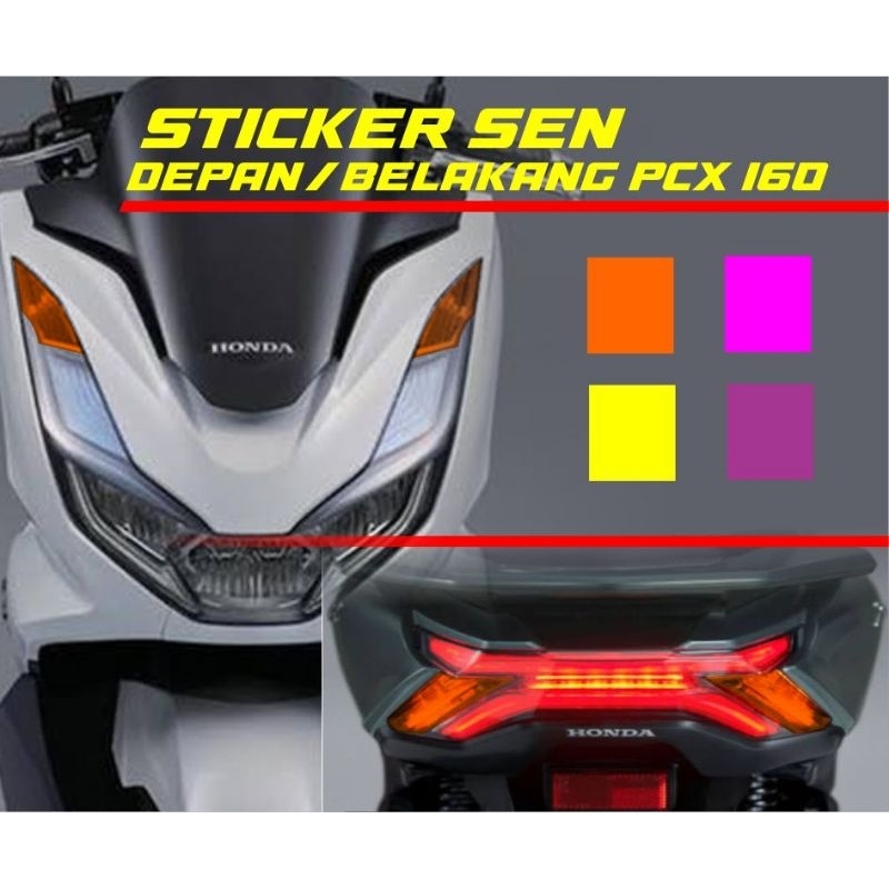Jual sticker sein depan/belakang PCX 160 | Shopee Indonesia
