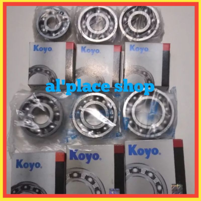 Jual Laher Laher bearing gearbox rasio set nmax aerox 155 lexi original koyo japan (isi 6pcs ...