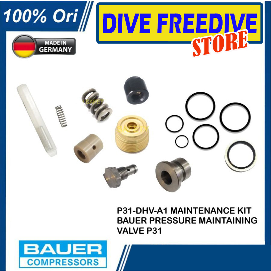 Jual P31-DHV-A1 Spare Part Maintenance Service Kit Bauer Compressor ...