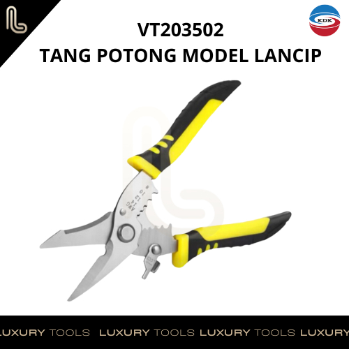 Jual KDK Tang potong dan kupas kabel / Cable Cutter Pliers 8 Inch ...