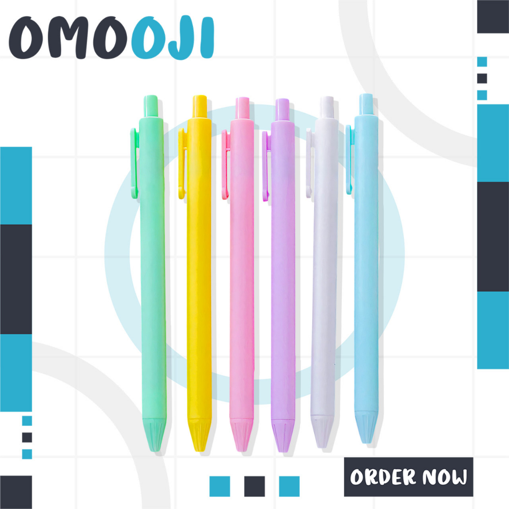 Jual Omooji - Mable Pulpen Morandi Macaroon roller ball pen study ...